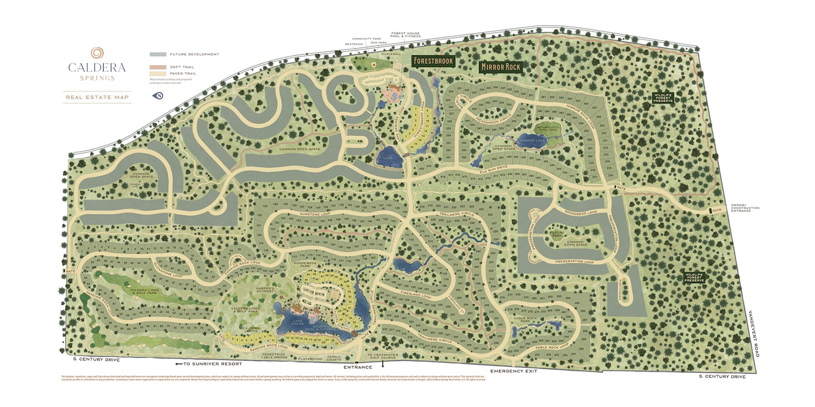 Real Estate - Caldera Springs Caldera Springs