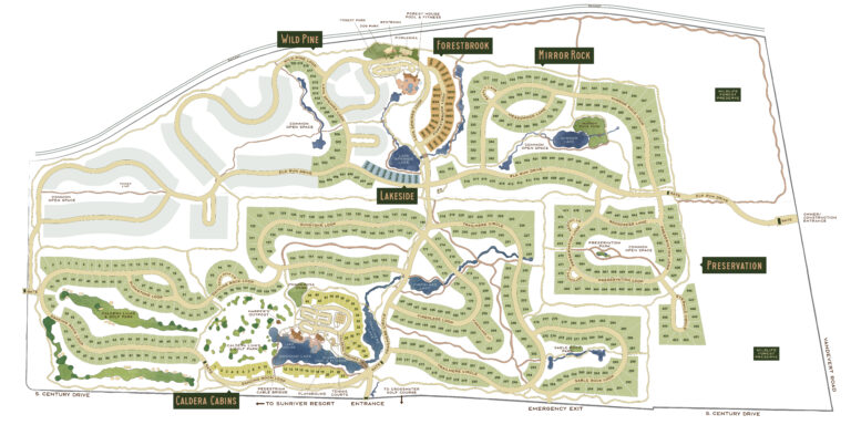 Caldera Springs Community Map - Caldera Springs Caldera Springs